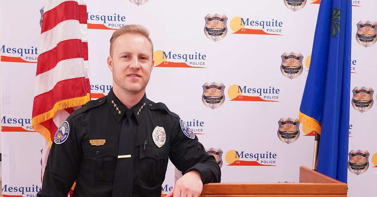 SUU to Police Chief - MaQuade Chesley ('04) - SUU