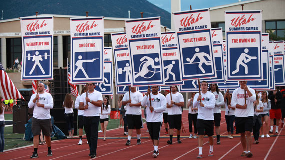 Kicking Off the Larry H. Miller Utah Summer Games - SUU