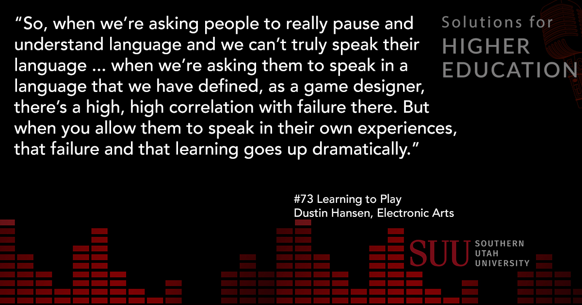 Episode 73 - Learning to Play - SUU